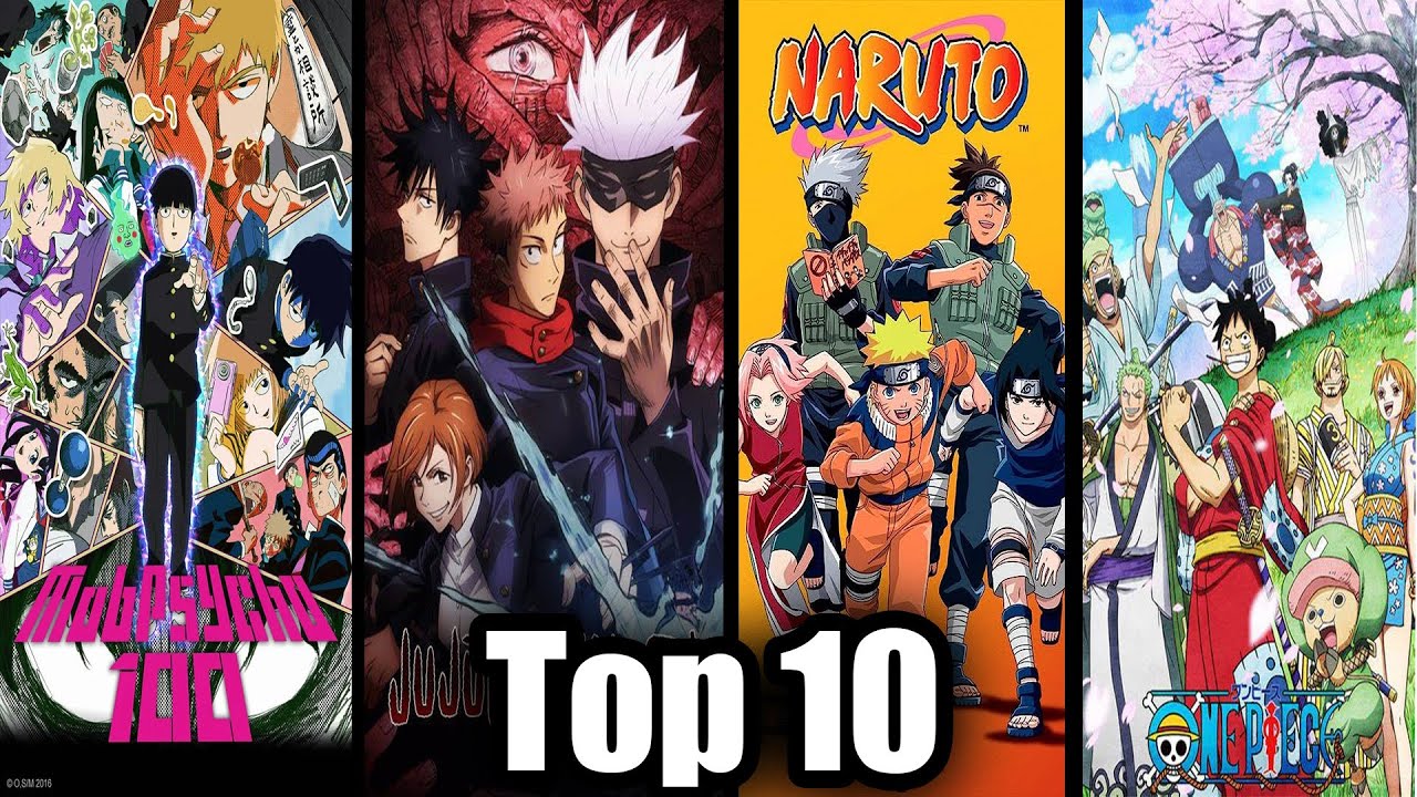 Ranking My Top 10 Favorite Animes Youtube