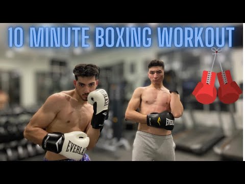 10 Minute BOXING WORKOUT At Home! - YouTube