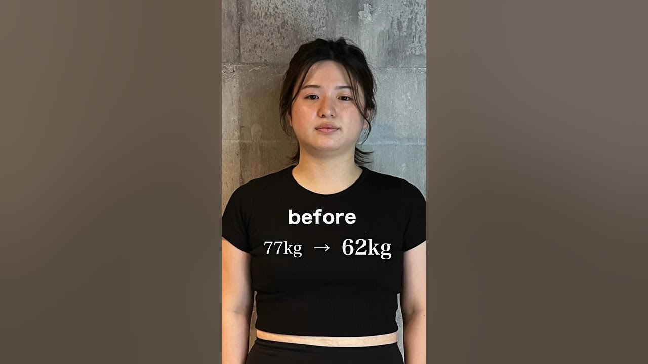 【77kg→62kg】3ヶ月間ダイエット変身＋ヘアメイク - YouTube