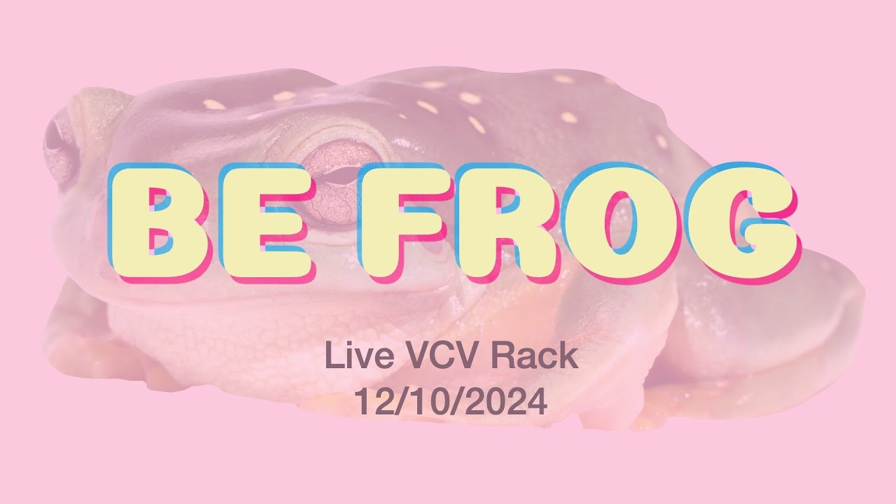 Live VCV Rack Patch 2024-12-10 - YouTube