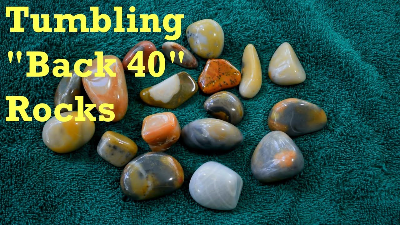 Tumbling Rocks From Our Back 40 #rockhounding #thefinders #rocktumbling ...