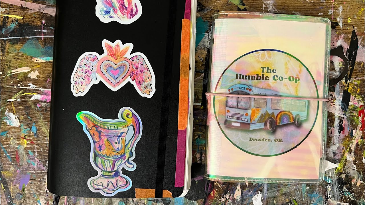 Current journal set up: moleskine expanded and a6 Midori, art journal ...