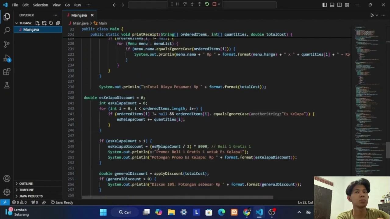Tugas 2 Pemrograman Berbasis Desktop - YouTube