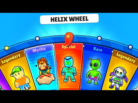 Stumble Guys Helix Wheel | Stumble Guys Wheel Spin - YouTube