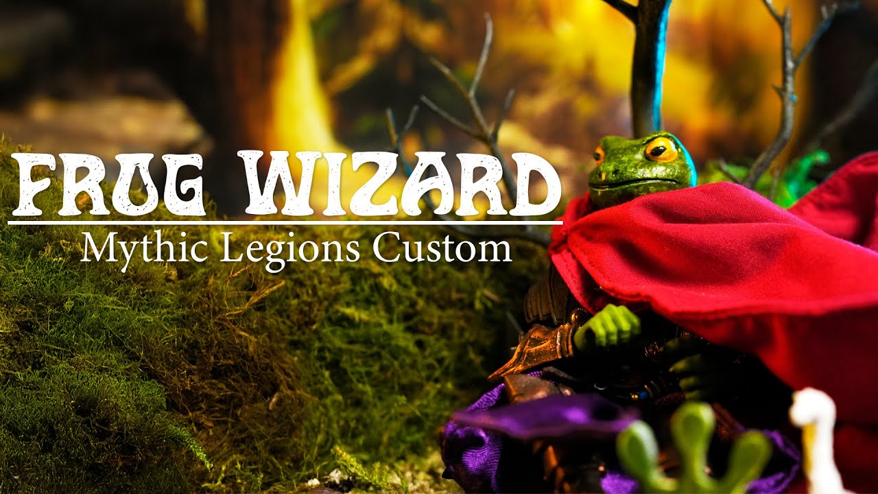 I Made a Frog Wizard Custom Figure! - YouTube