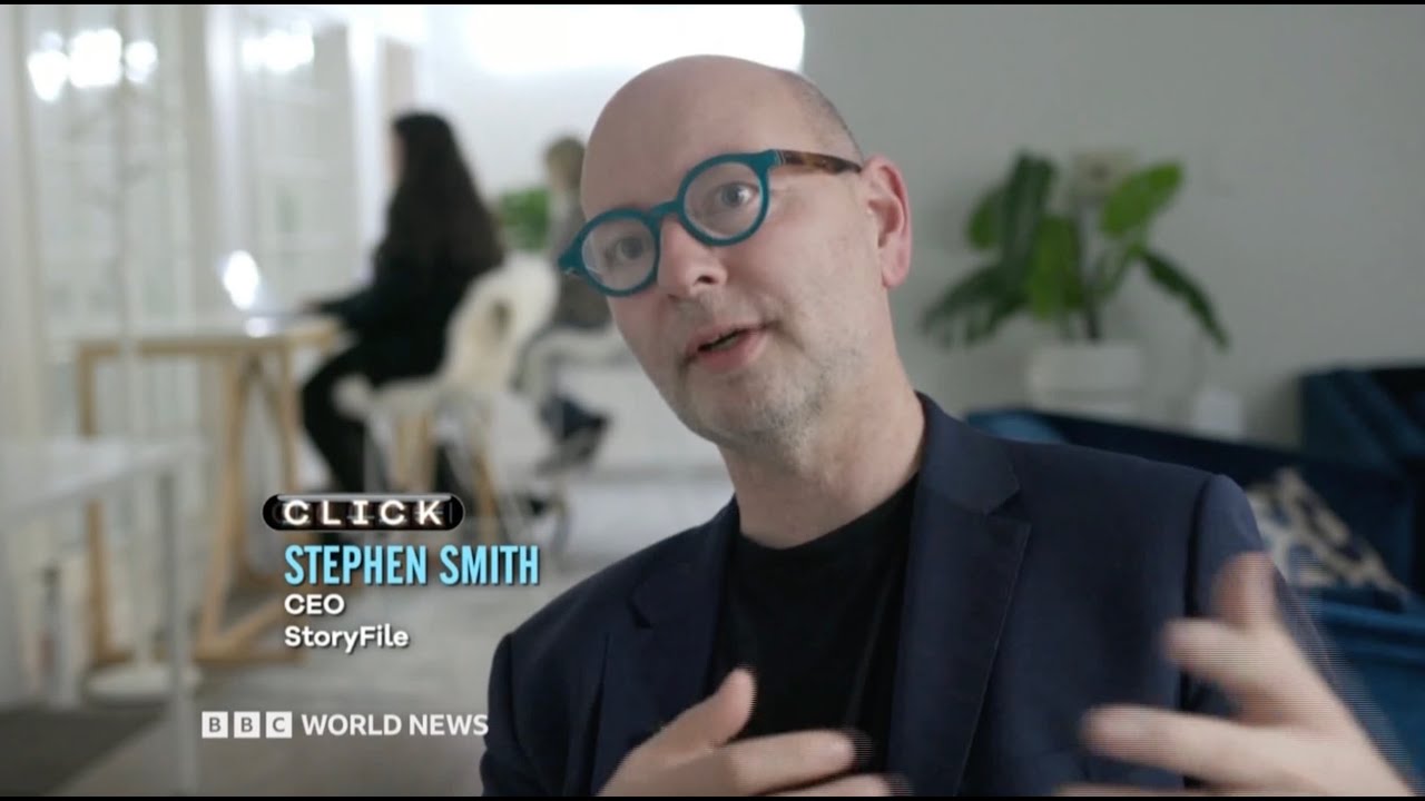 StoryFile on BBC Click - YouTube