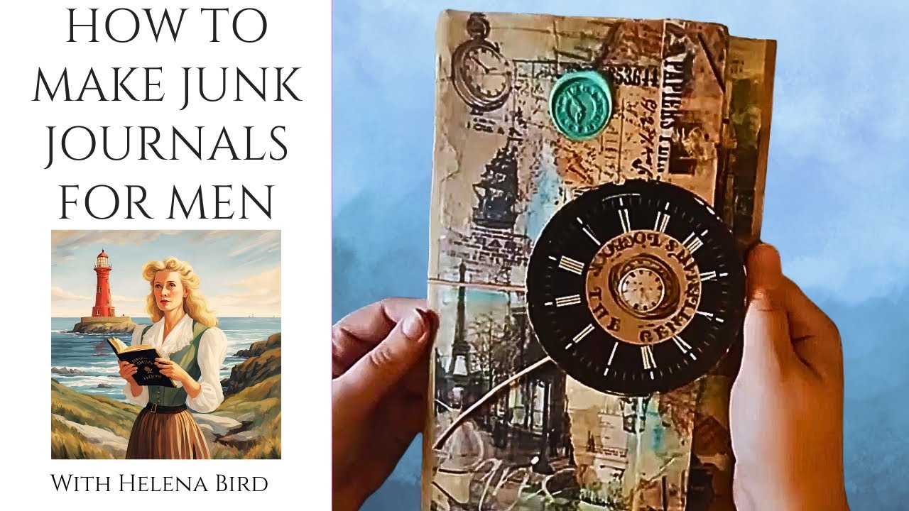 How to Make Junk Journals For Men | Masculine Journal Theme Ideas ...