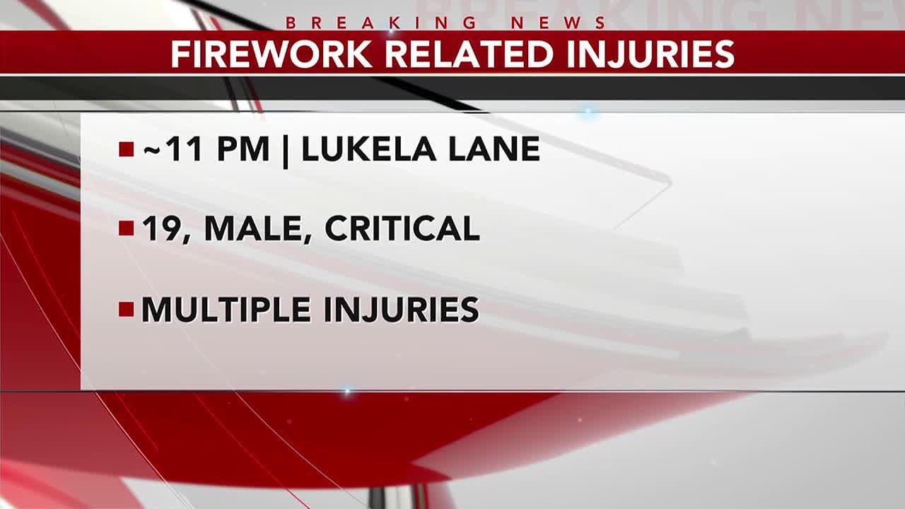 Honolulu EMS reports list of New Year's Eve firework-related injuries ...