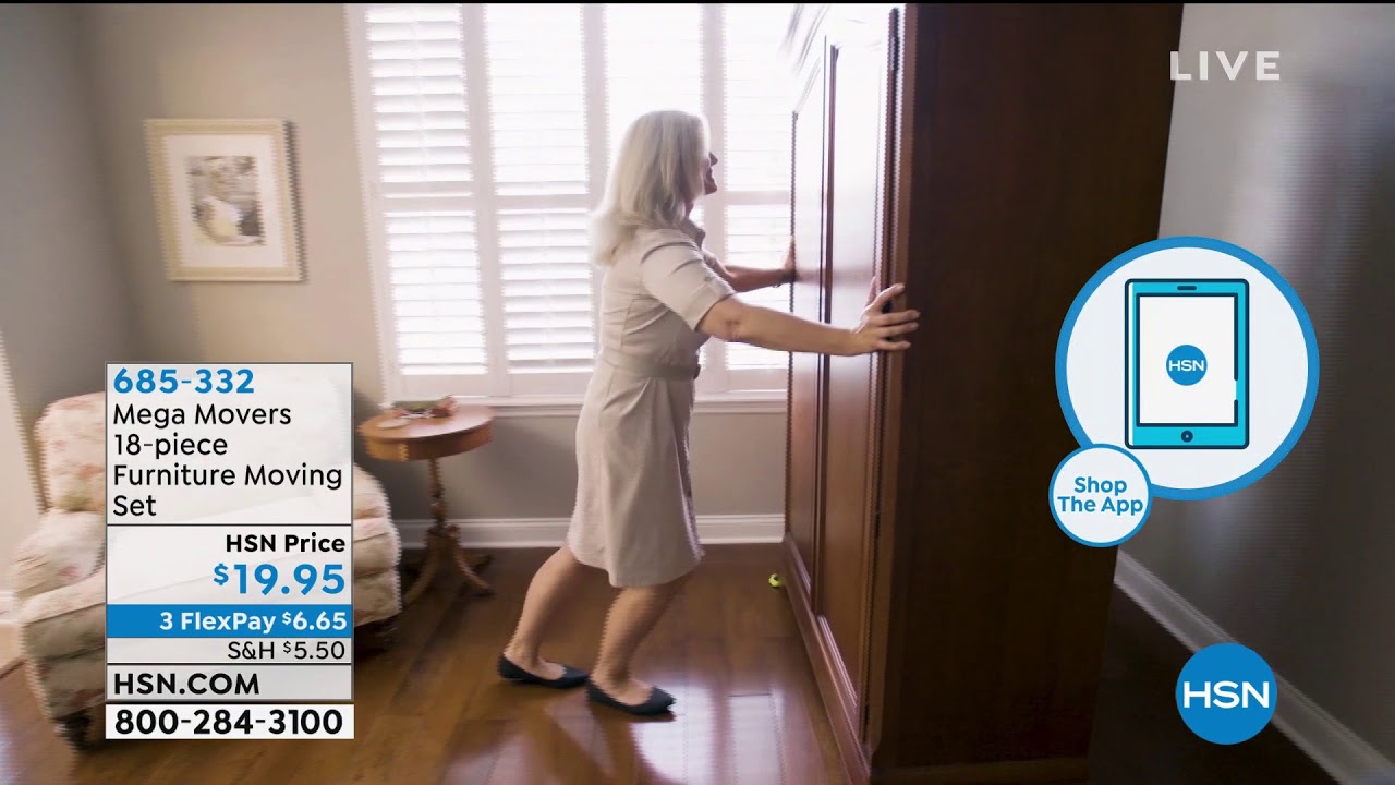 Mega Movers 18piece Furniture Moving Set - YouTube