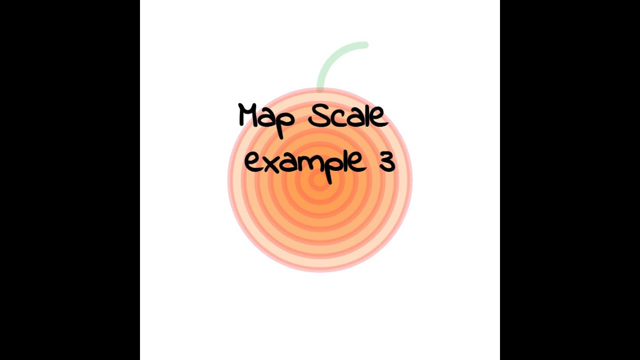 Map Scale Example 3 - YouTube