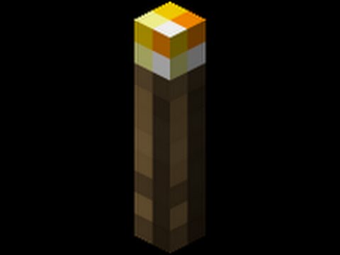 Torch Minecraft Pixel Art