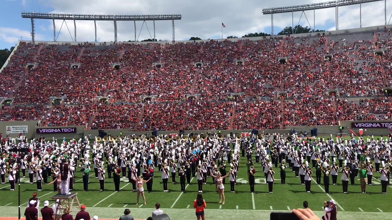 Virginia Tech Marching Virginians Band Day 2019 - YouTube