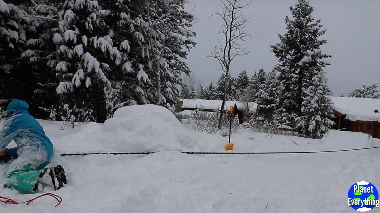 Building a Jump using a banshee bungee! - YouTube