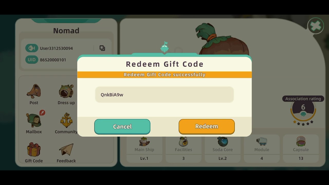 NEw code for NOMAD 💖 #NOMAD - YouTube