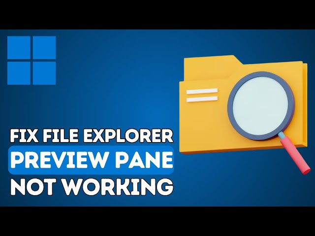 Enabled Preview In Windows Explorer Causing Issues With Announcing
