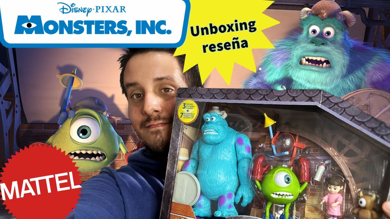 GETTING TO KNOW BOO | MATTEL| MONSTERS INC.😱 | CONOCE A BOO | SET DE ...