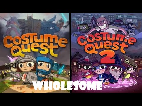 Costume Quest 1 & 2 Review: A Wholesome Halloween - YouTube