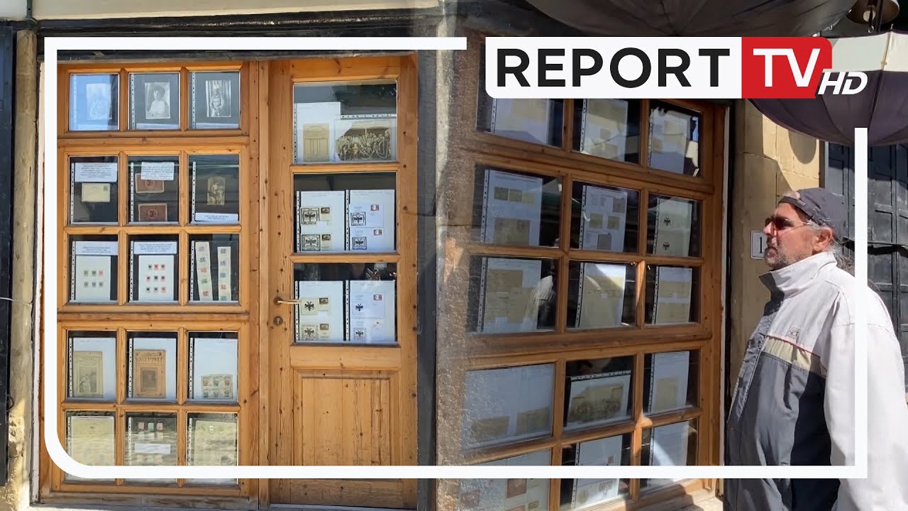 Koleksionisti korçar ekspozitë me materiale të vitit 1914, ekspozon ...