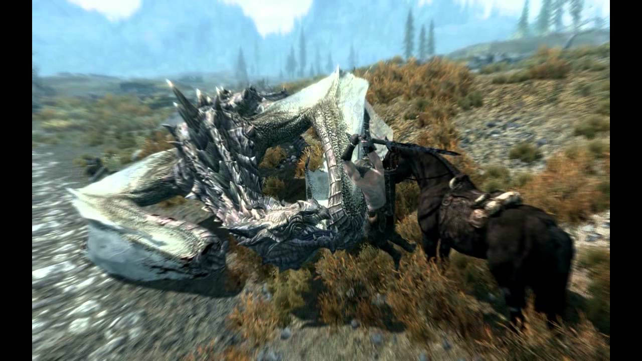 Skyrim - Beowulf main theme - gameplay music video - YouTube