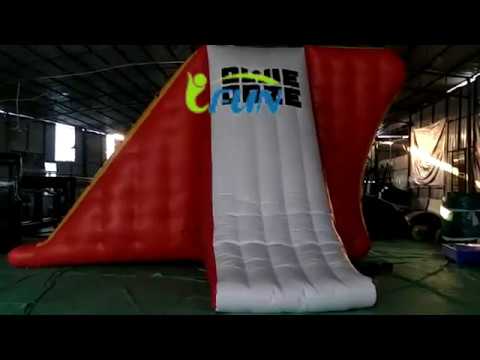 Giant Inflatable Floating Water Jumping Tower / Aqua Action Tower for ...