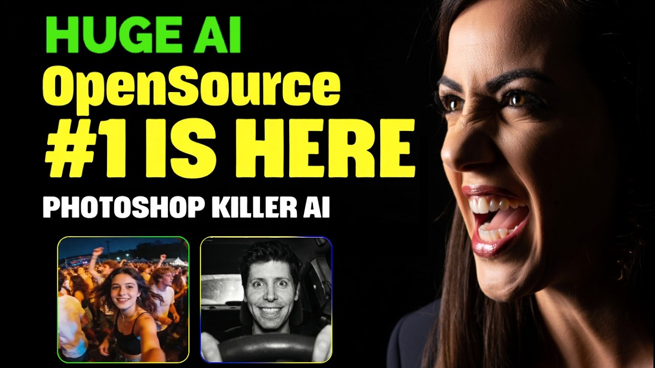New #1 Open AI Model, Photoshop Killer AI, Realtime Video & Gemini 3 ...