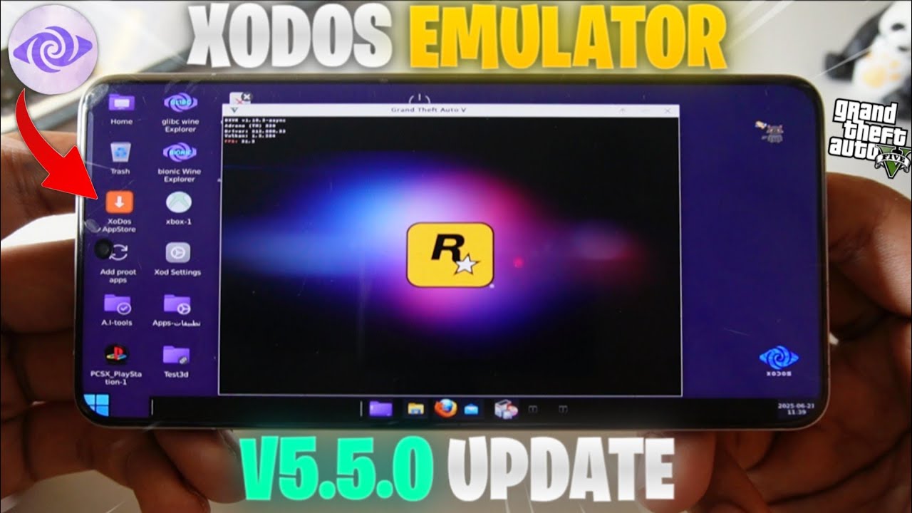 🔥 XoDos V5.5.0 UPDATE – GTA5 Booting | Full Setup + Windows Emulator ...
