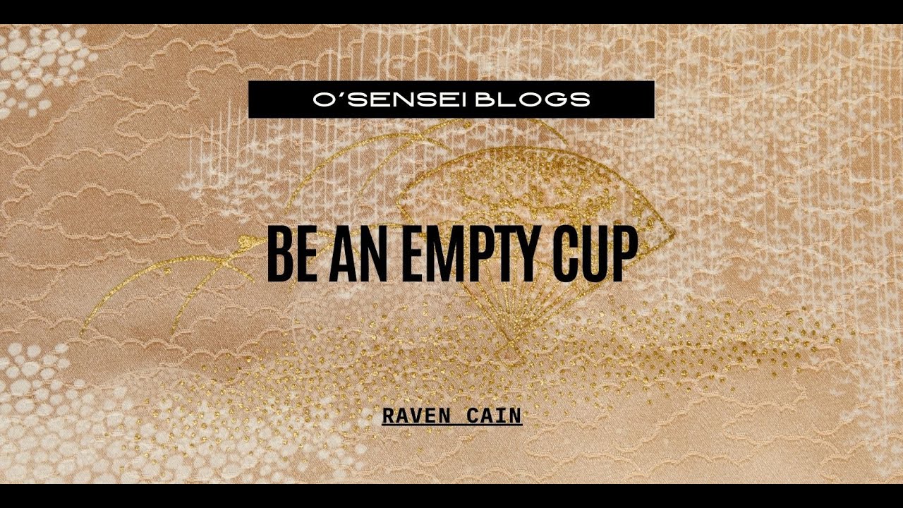 Be an Empty Cup - YouTube