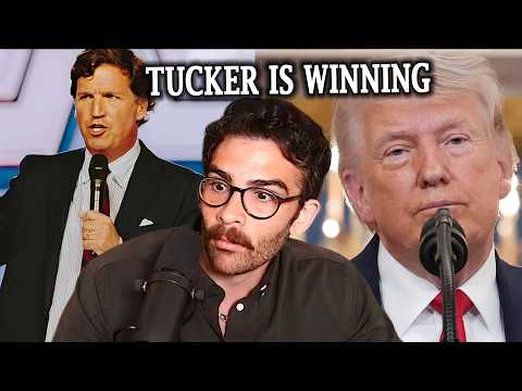 Tucker Carlson splits with Trump over Iran | HasanAbi Archive
