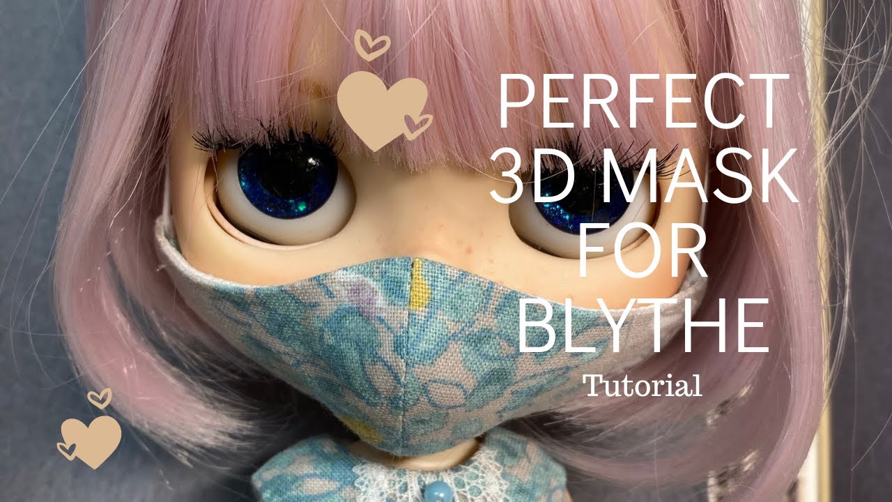Perfect 3D mask for Blythe&Pullip doll (Tutorial):The MSisters By Ami ...