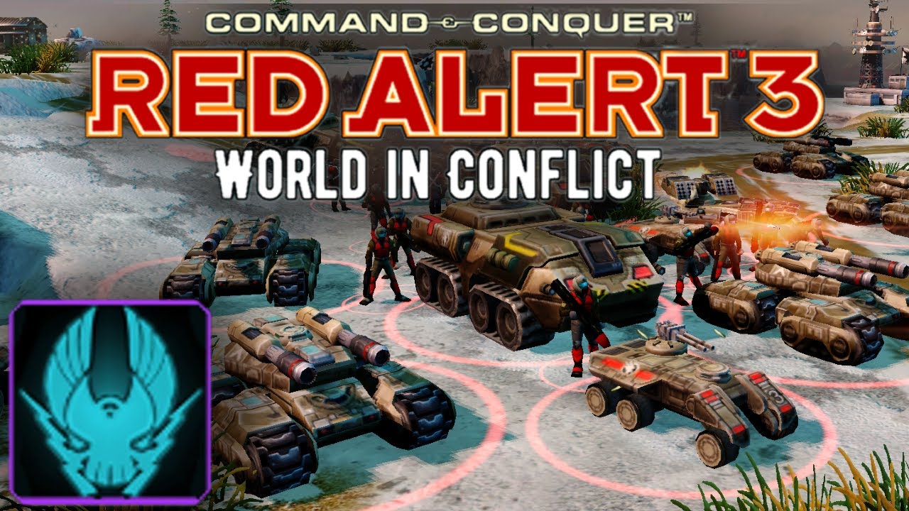 Red Alert 3 World in Conflict Mod | GDI ZOCOM FFA - YouTube