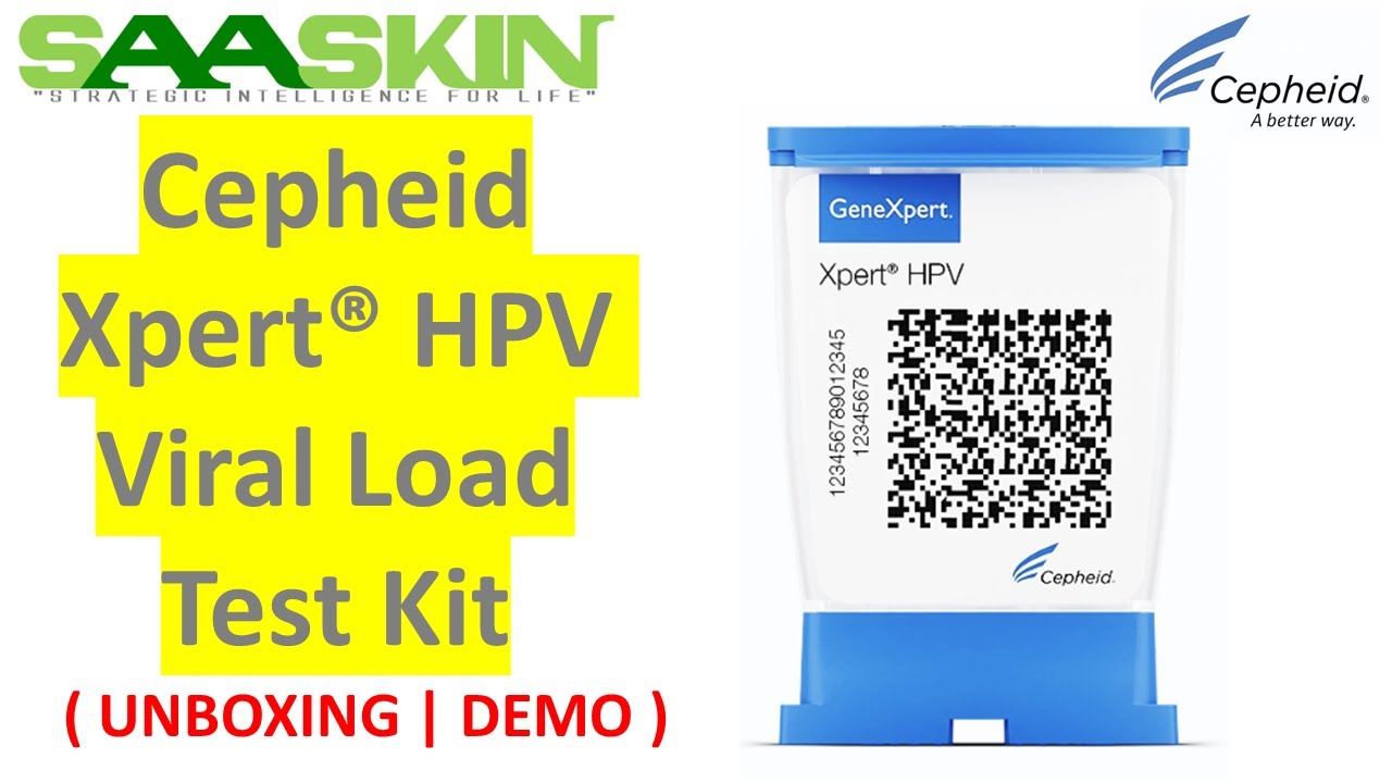 Cepheid Xpert® HPV Viral Load Test Kit | UNBOXING | DEMO | #GXHPV-CE-10 ...