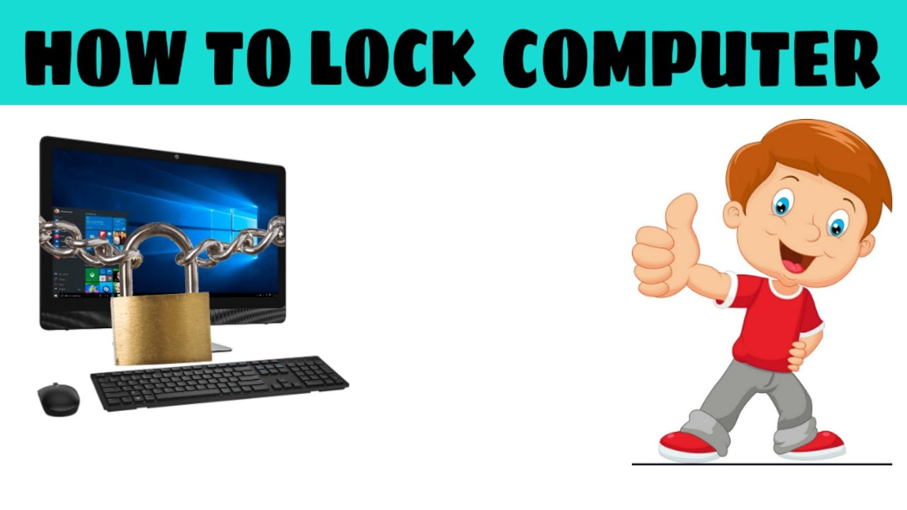 HOW TO LOCK OUR COMPUTER | HOW TO SET PASSWORD ON COMPUTER DESKTOP OR ...