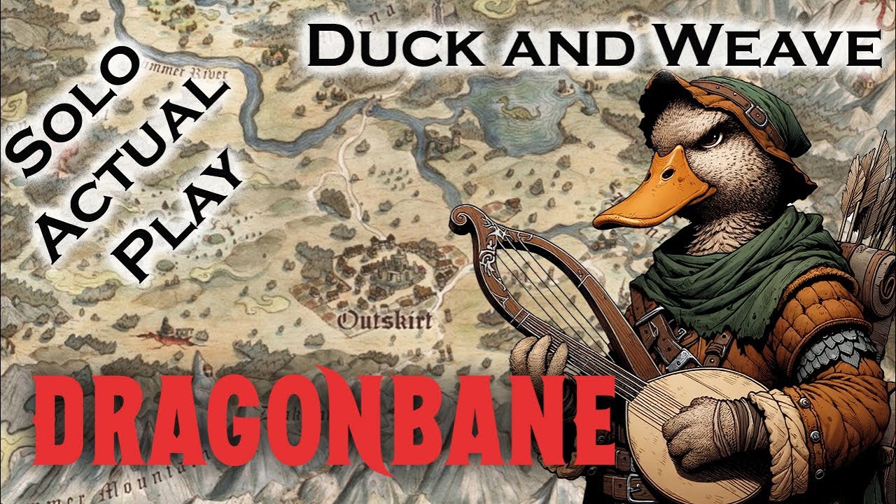 Dragonbane RPG - Episode 1 - Duck and Weave - Solo Actual Play - YouTube