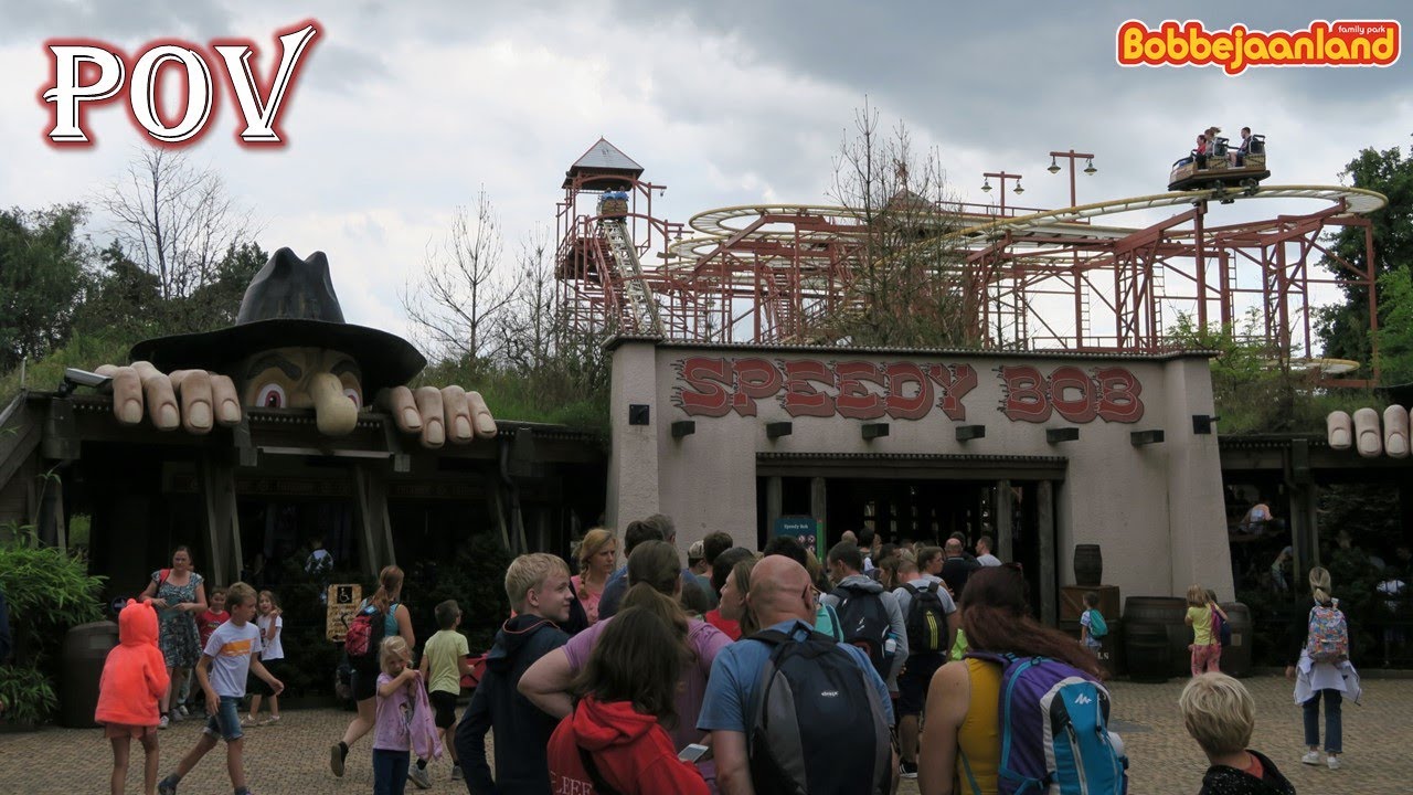 Speedy Bob POV (4K 60FPS), Bobbejaanland Mack Wild Mouse | Non ...