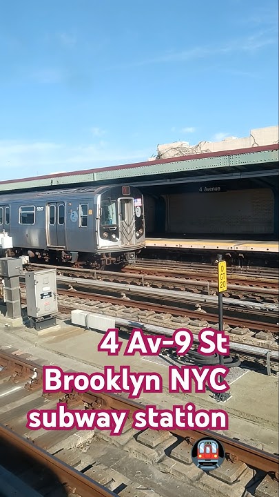 4 Av-9 St Brooklyn Subway Station NYC, 31/10/2024 г. Halloween 🎃 #地下鉄 #지하철 #метро #сша #観光 #地铁 ...