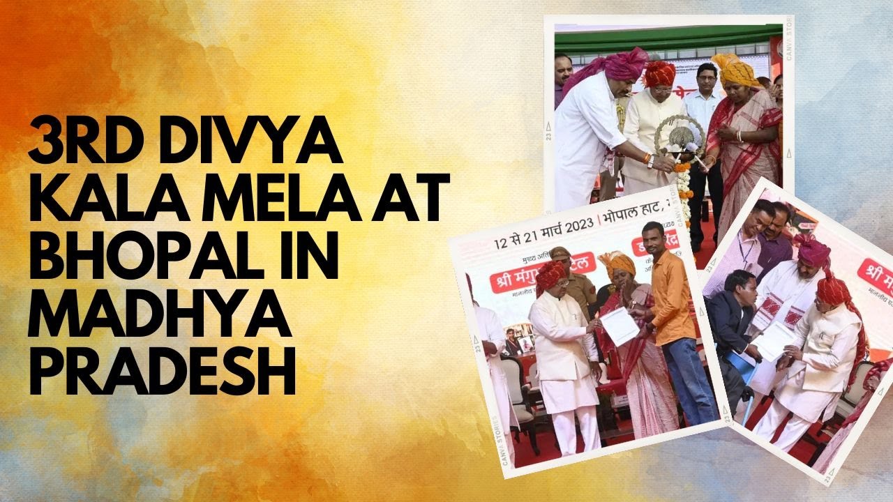 Governor Mangubhai Patel inaugurates 3rd Divya Kala Mela at Bhopal in ...