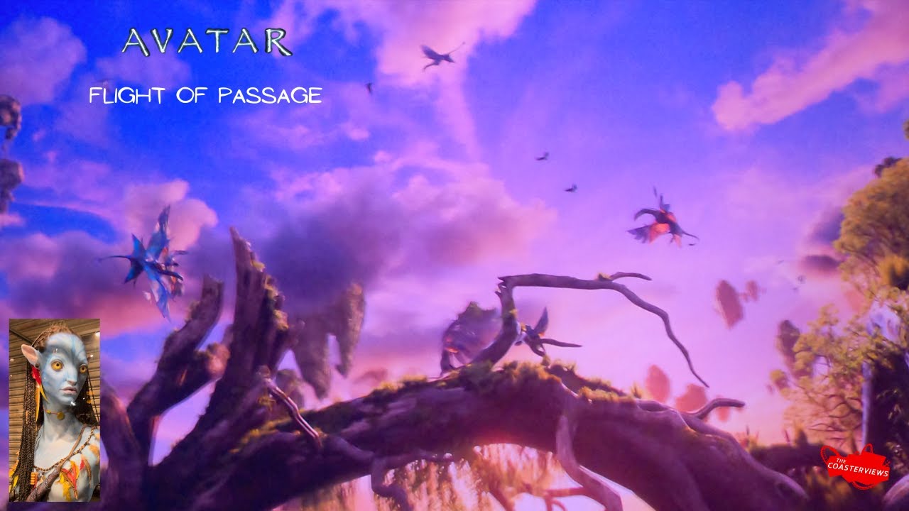 Avatar- Flight of Passage Disney's Animal Kingdom POV [4K] Incredible ...