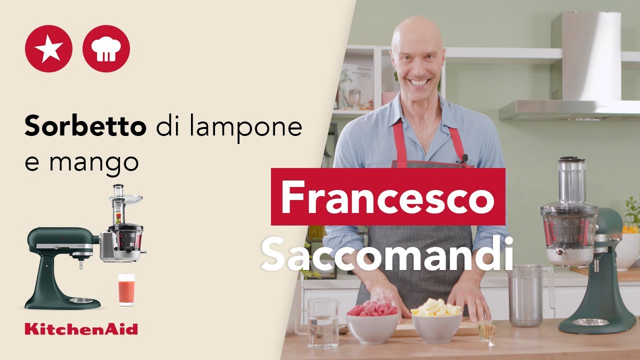 Sorbetto di lampone e mango | Ricetta di Francesco Saccomandi ...
