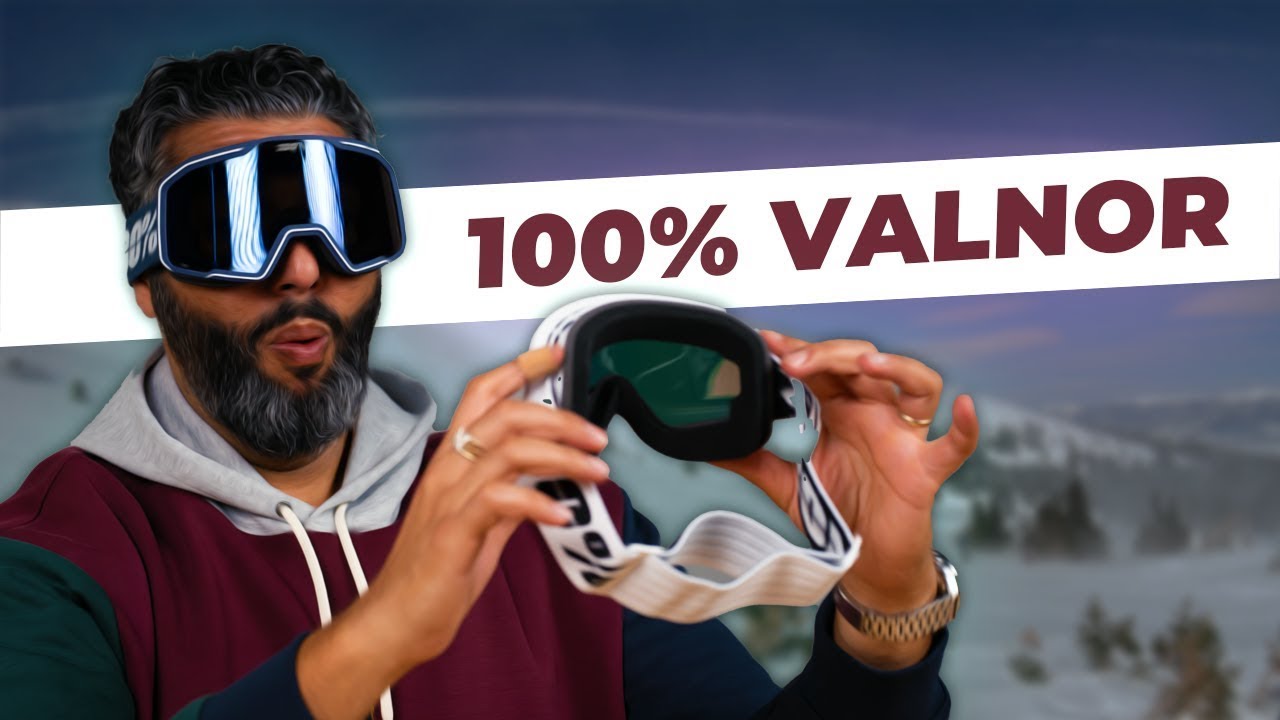 The Best Bang for Your Buck 100% Snow Goggle: VALNOR - YouTube