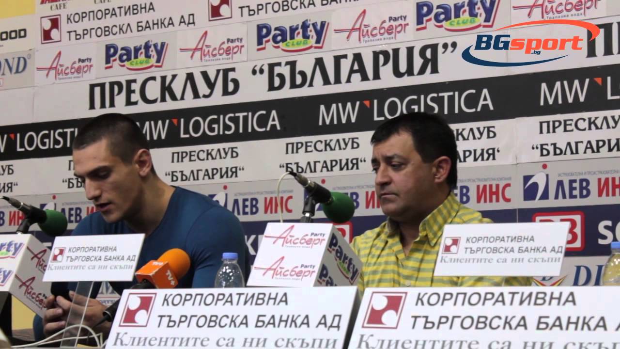 Ivan Markov & Ivan Ivanov press conference at "Pressclub Bulgaria" 2013 ...