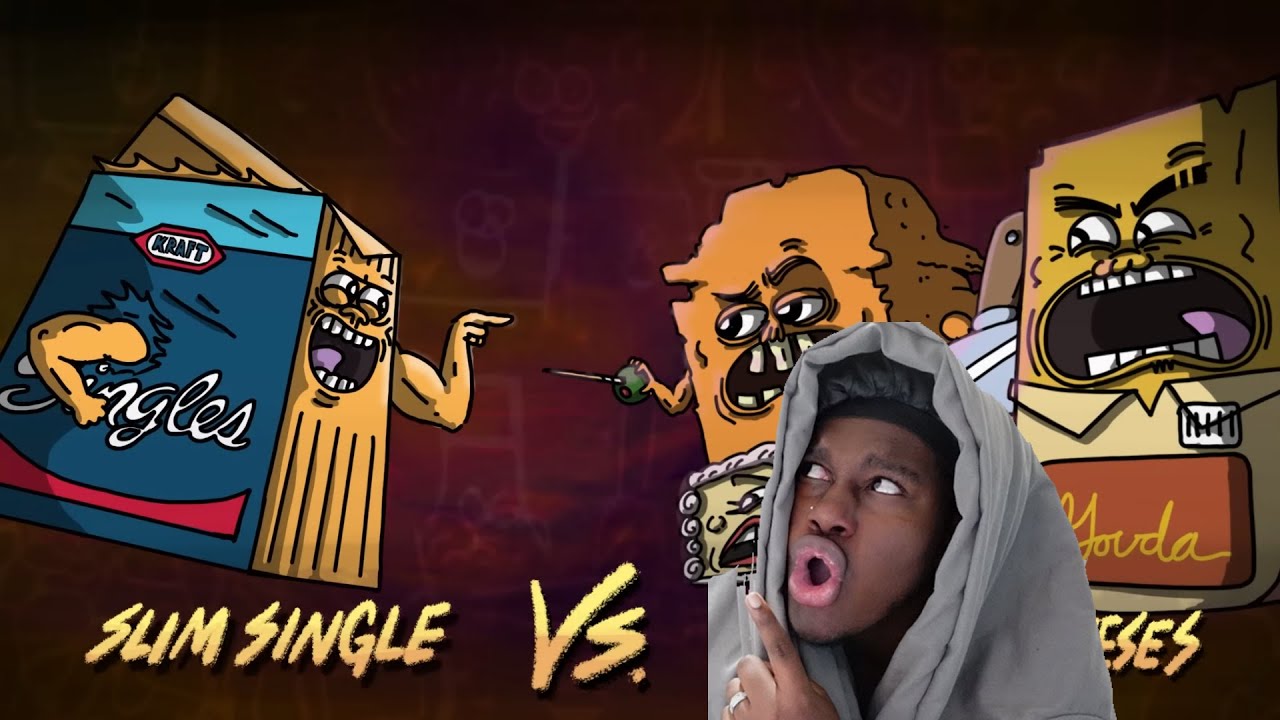 Jahclov Reacts To Kraft Singles vs Fancy Cheese rap battle - YouTube