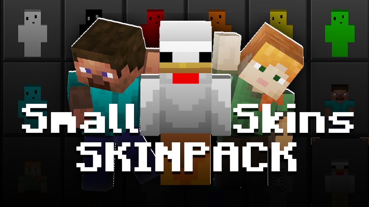 50+ Tiny/Small Skins Cosmetics Skinpack (WORKS ON EVERY SERVER) - YouTube