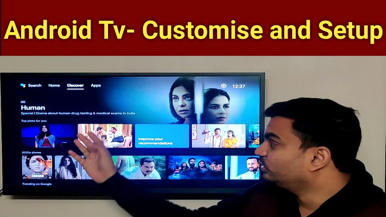 How to setup android tv | Android Tv Customisation - New Android Tv ...