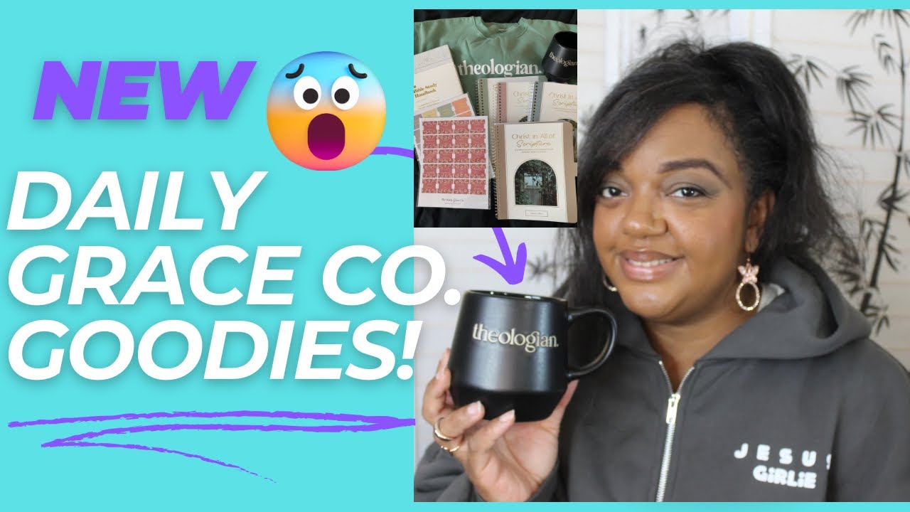 Daily Grace Company Haul/ New Goodies! #studyguide - YouTube