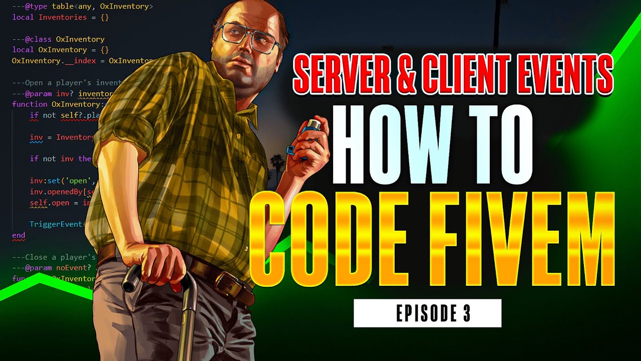 FiveM Scripting Server & Client Events | Updated - YouTube
