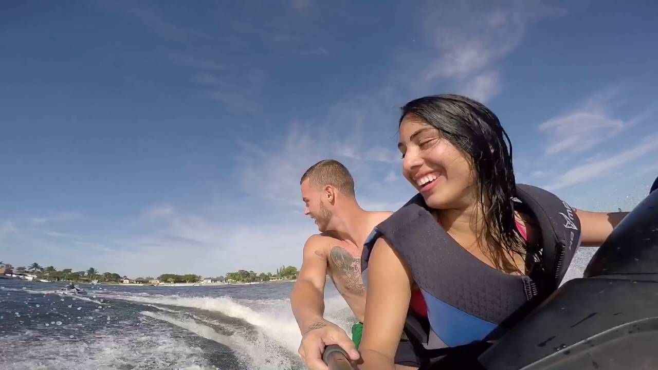 Lake day fun - YouTube