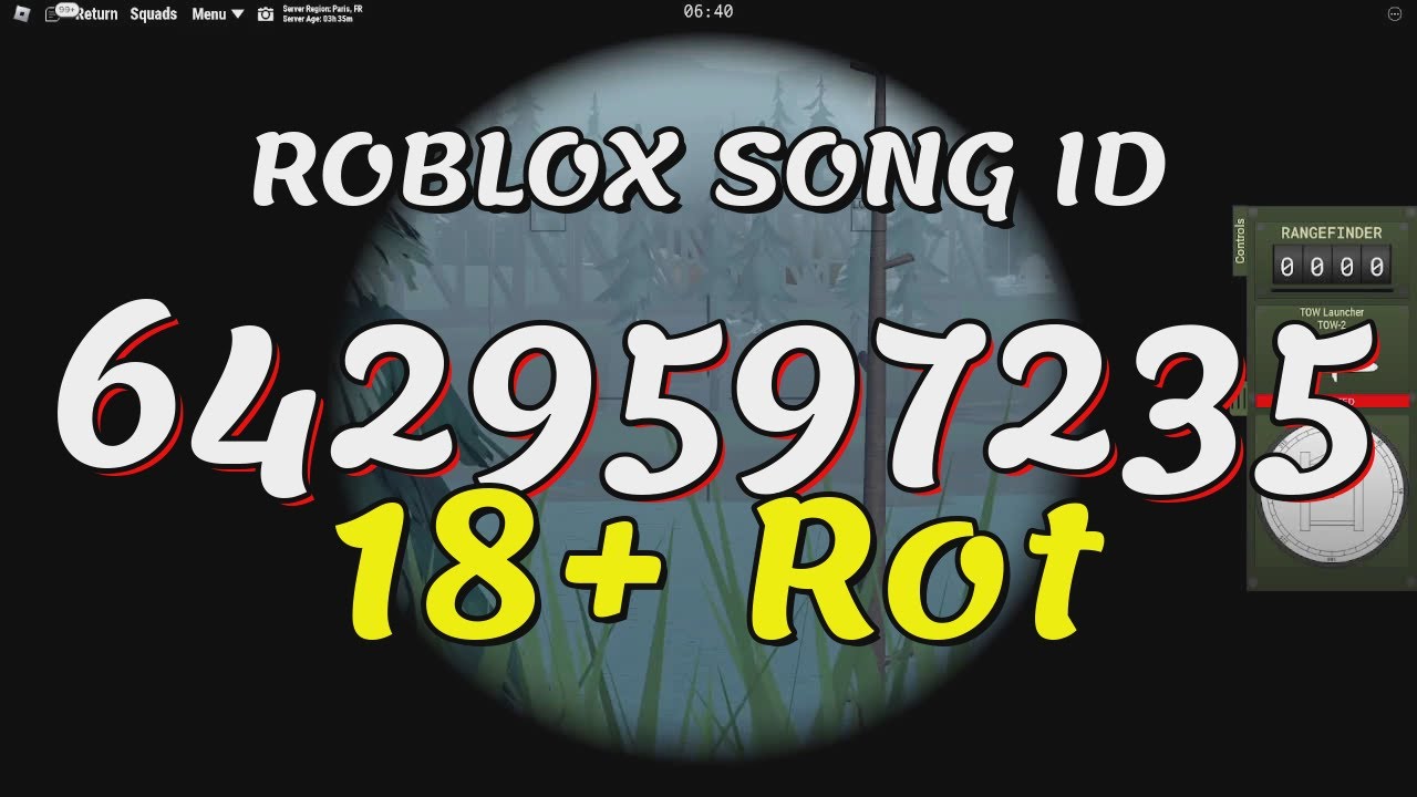 18+ Rot Roblox Song IDs/Codes - YouTube