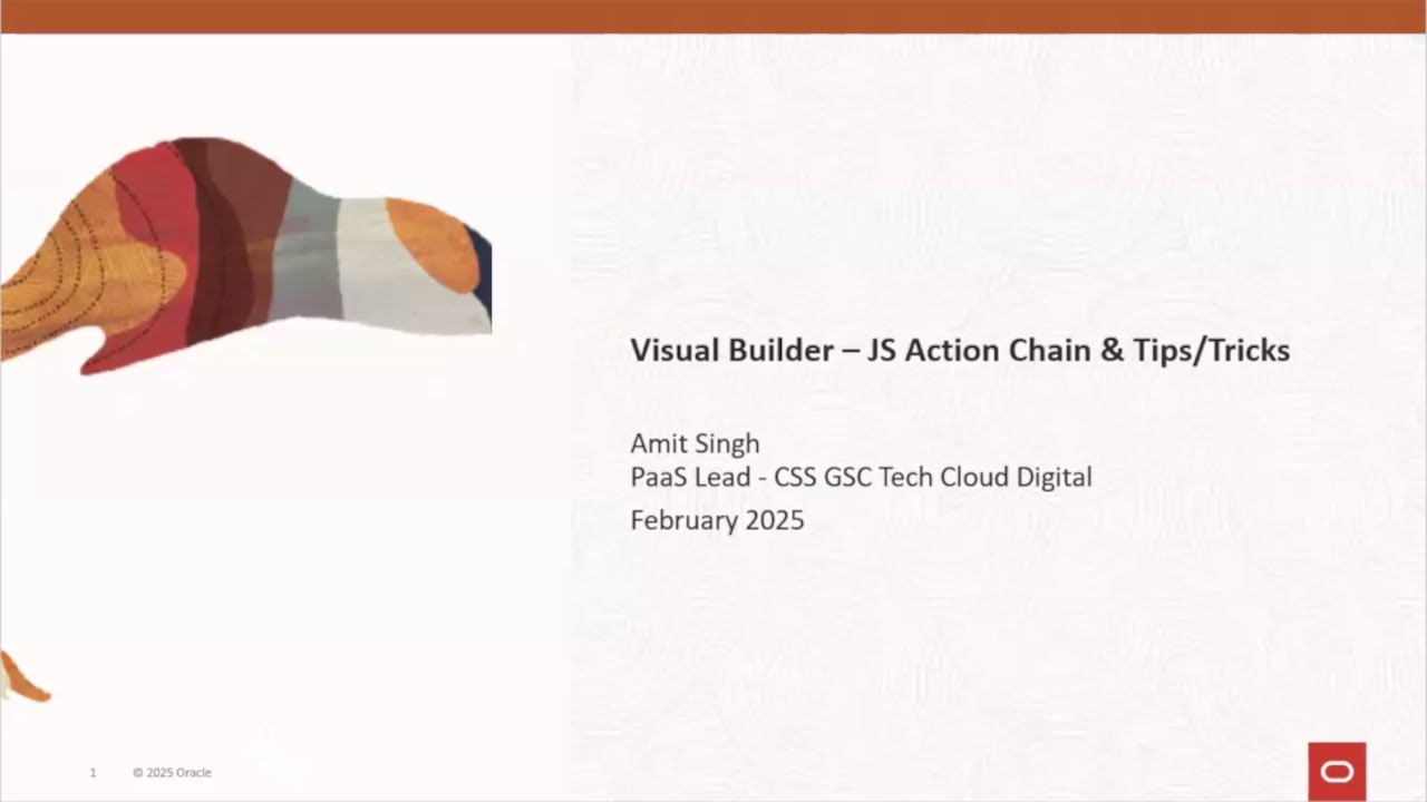 Deep dive into Visual Builder coding concepts - YouTube