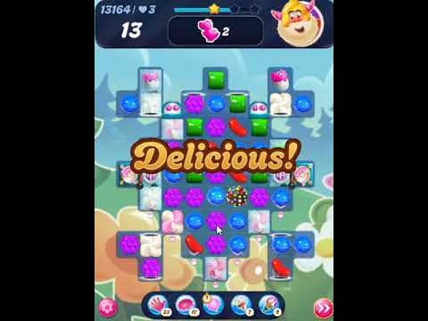 Candy Crush Saga Level 13164 Get Sugar Stars, 18 Moves Complete #candycrushsaga - YouTube