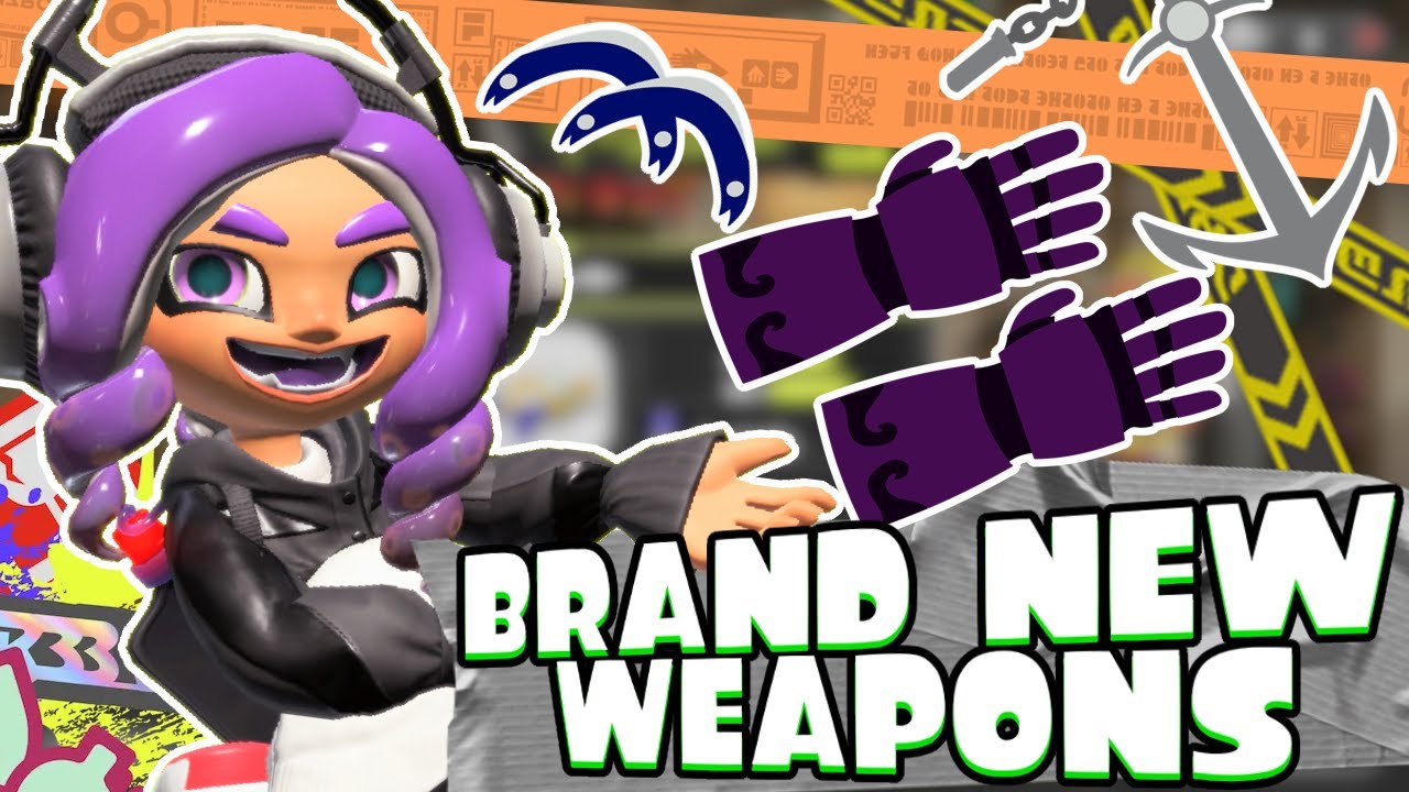 Creating BRAND NEW Splatoon Weapons - YouTube